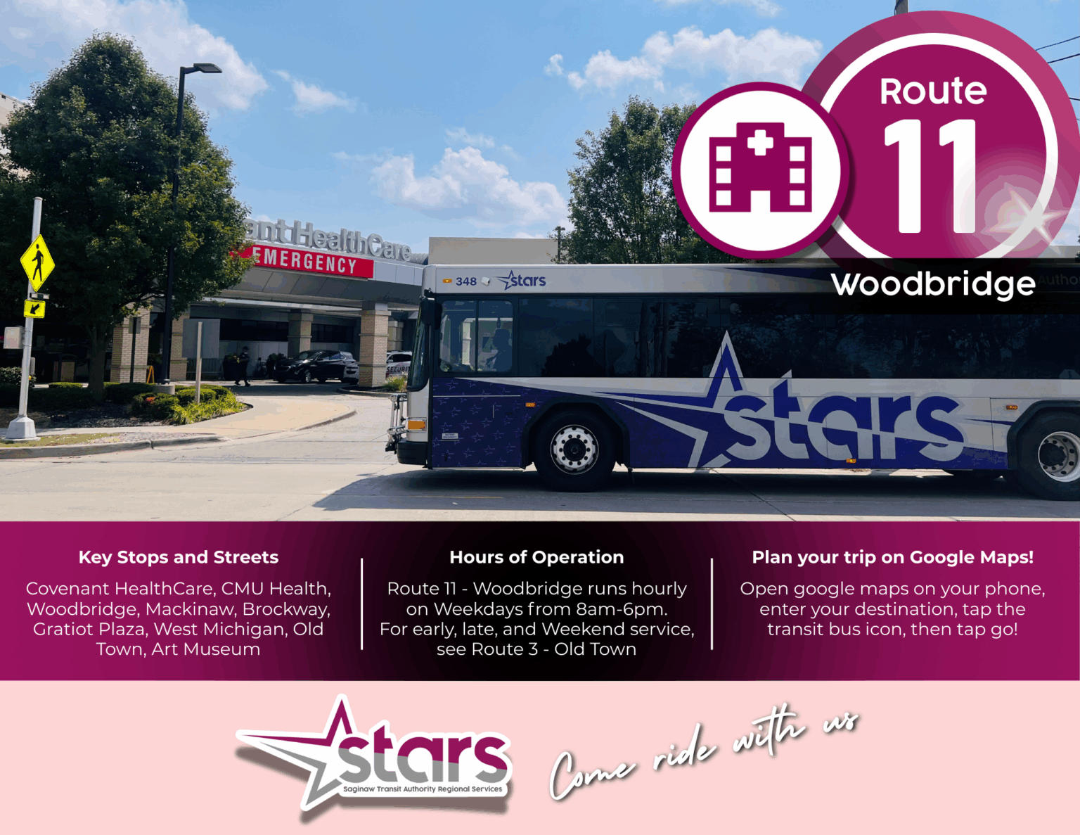 11 Woodbridge – STARS – Saginaw Transit Authority and Regional Services